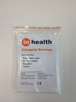 Inhealth Triangular Non-woven Bandage